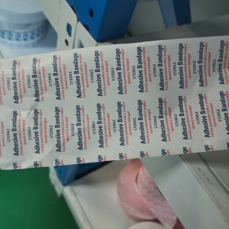 Wound Plaster Packing Paper,band Aid Cold Seal Print Paper Packing ...