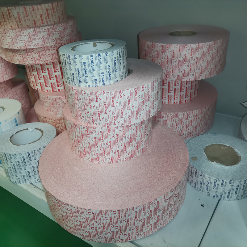 Wound Plaster Packing Paper,band Aid Cold Seal Print Paper Packing ...